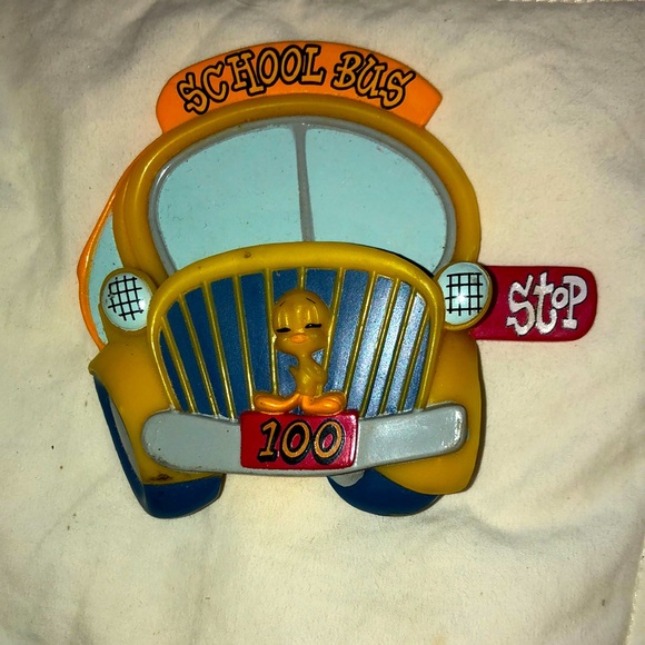Accents | 32 Or 5 For 25 Bundle Sale Tweety Bird In School Bus Magnet ...